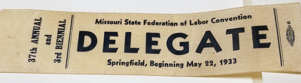 Special Collections Spotlight: Ozark Labor Union Archives Memorabilia ...