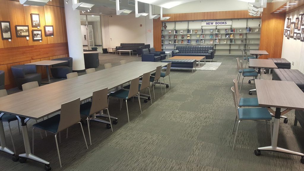 Rooms 107 and 120 of Duane G. Meyer Library Refurbished - Library Notes