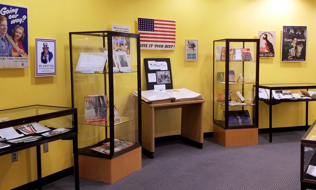 Military Collections on Display in Special Collections - Library Notes