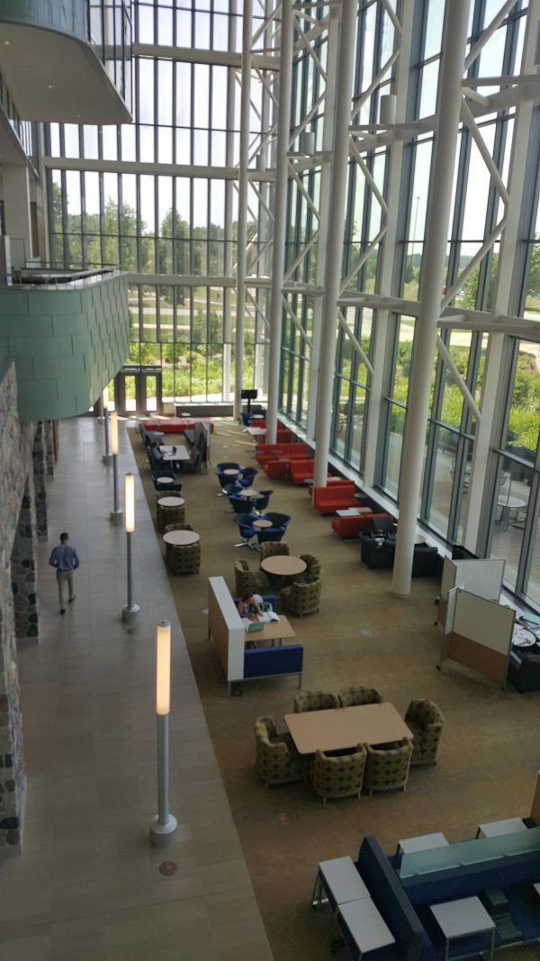 Dean and Assoc. Dean Visit Steelcase and Grand Valley State University ...
