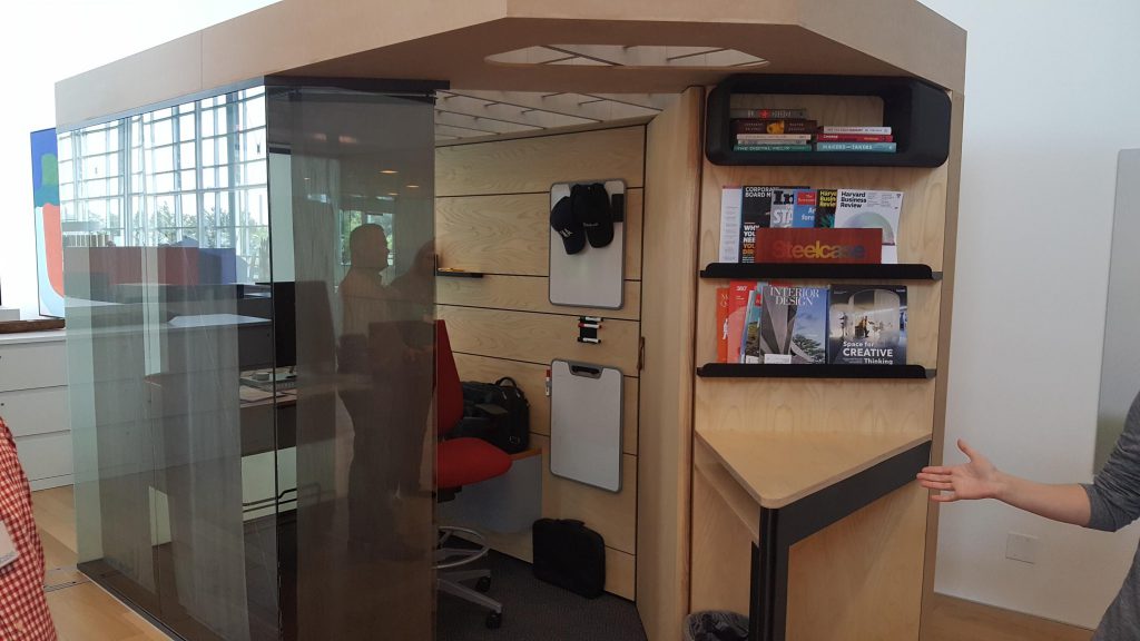 Dean and Assoc. Dean Visit Steelcase and Grand Valley State University ...