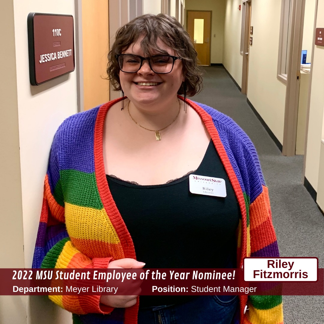 Riley Fitzmorris Nominated for 2022 MSU Student Employee of the Year ...