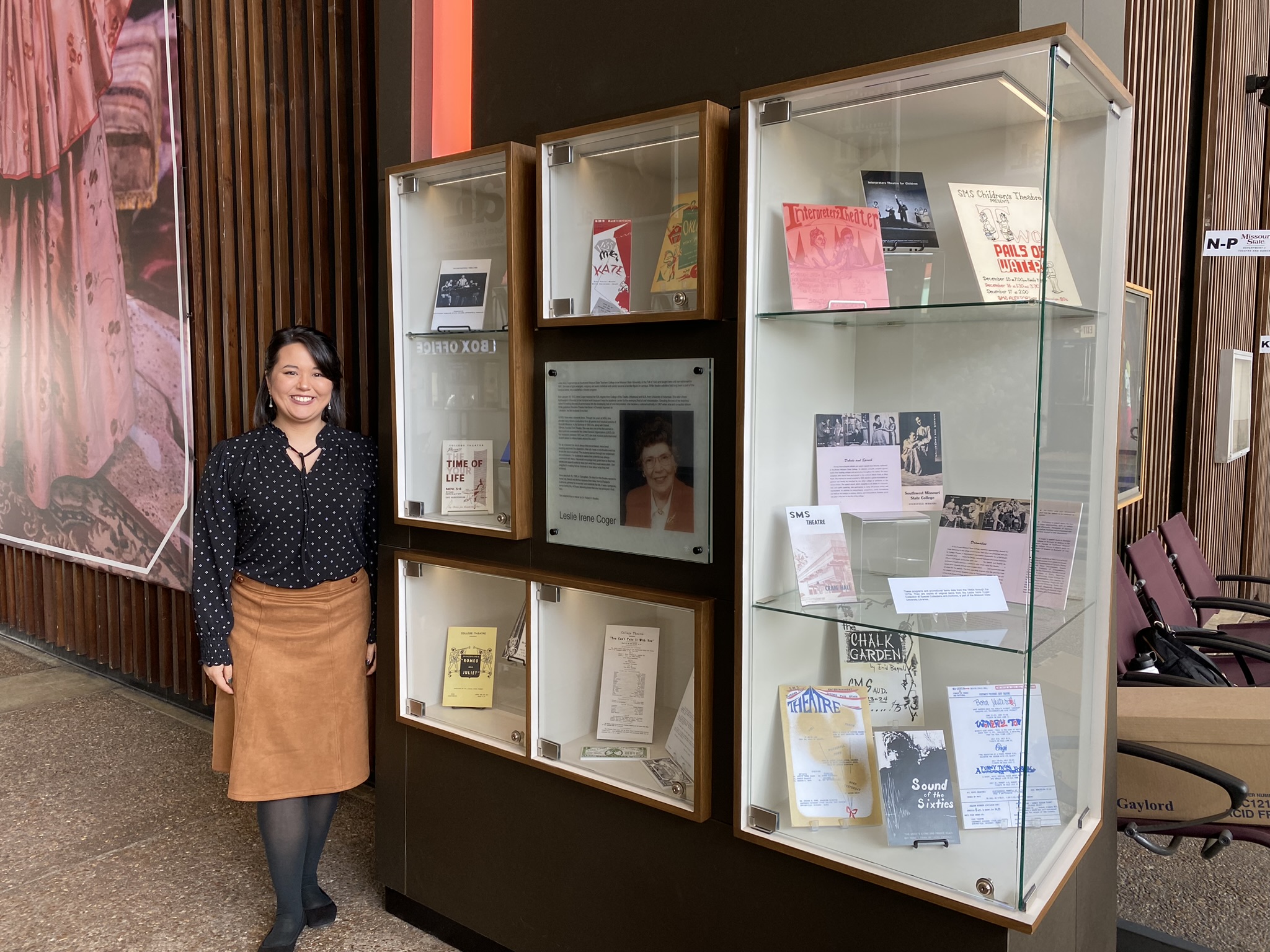 New Coger Exhibit in Craig Hall - Library Notes