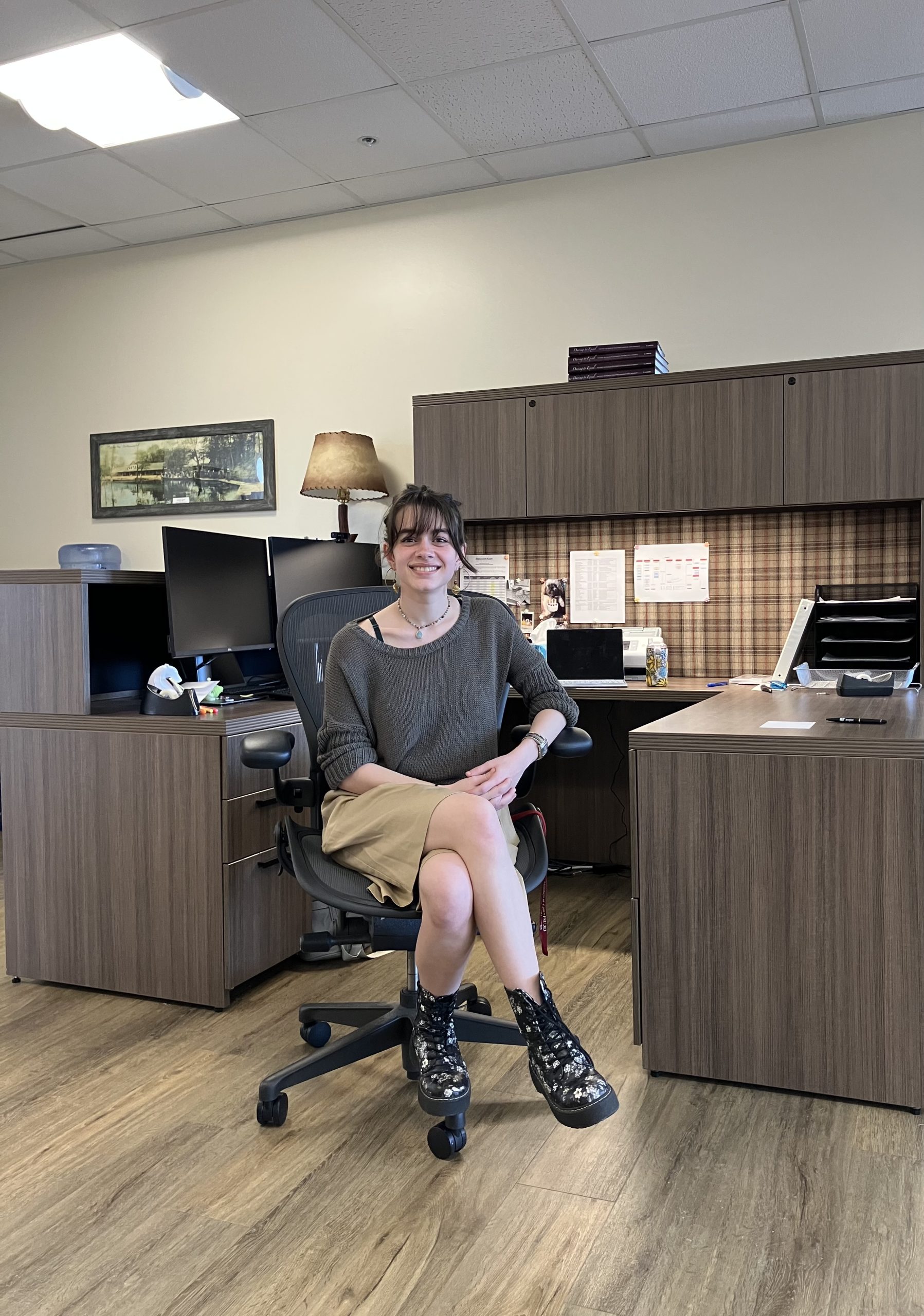 Introducing student worker Elease McFall - Library Notes